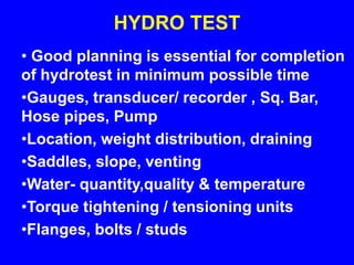 Hydrotest | PPT