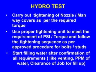 Hydrotest | PPT