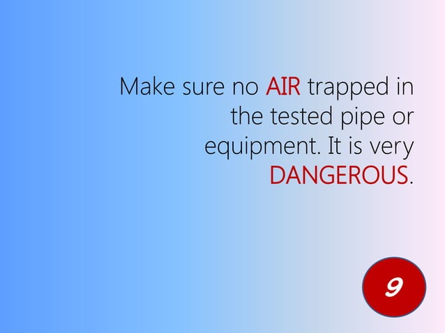 20 Essential Hydrotest Safety Checklist | PDF | Physics | Science