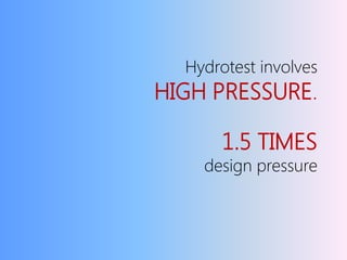 20 Essential Hydrotest Safety Checklist | PDF