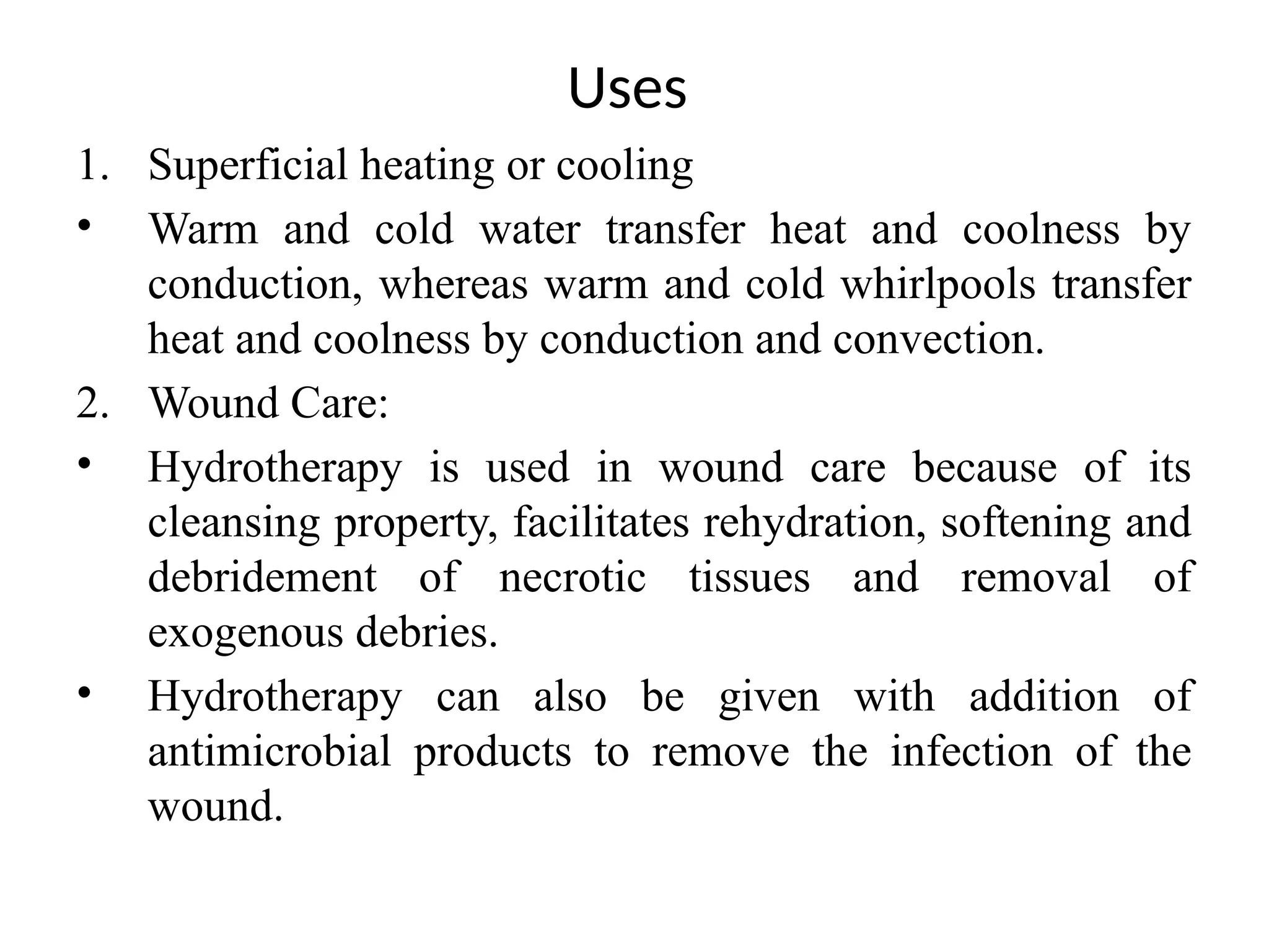 Hydrotherapy | PDF