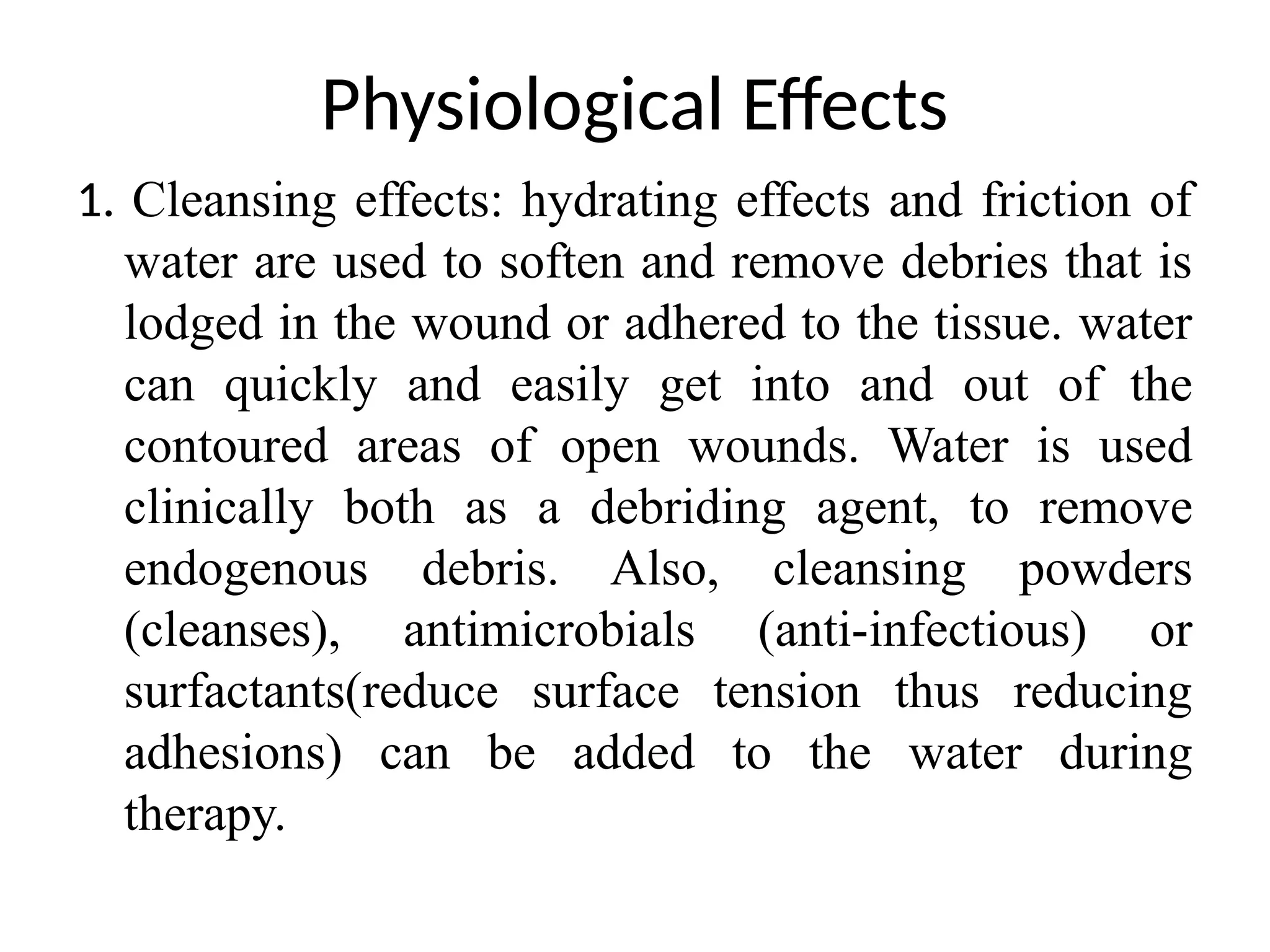 Hydrotherapy | PDF