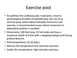 Hydrotherapy | PDF