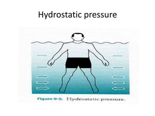 Hydrostatic Pressure Aquatic Therapy