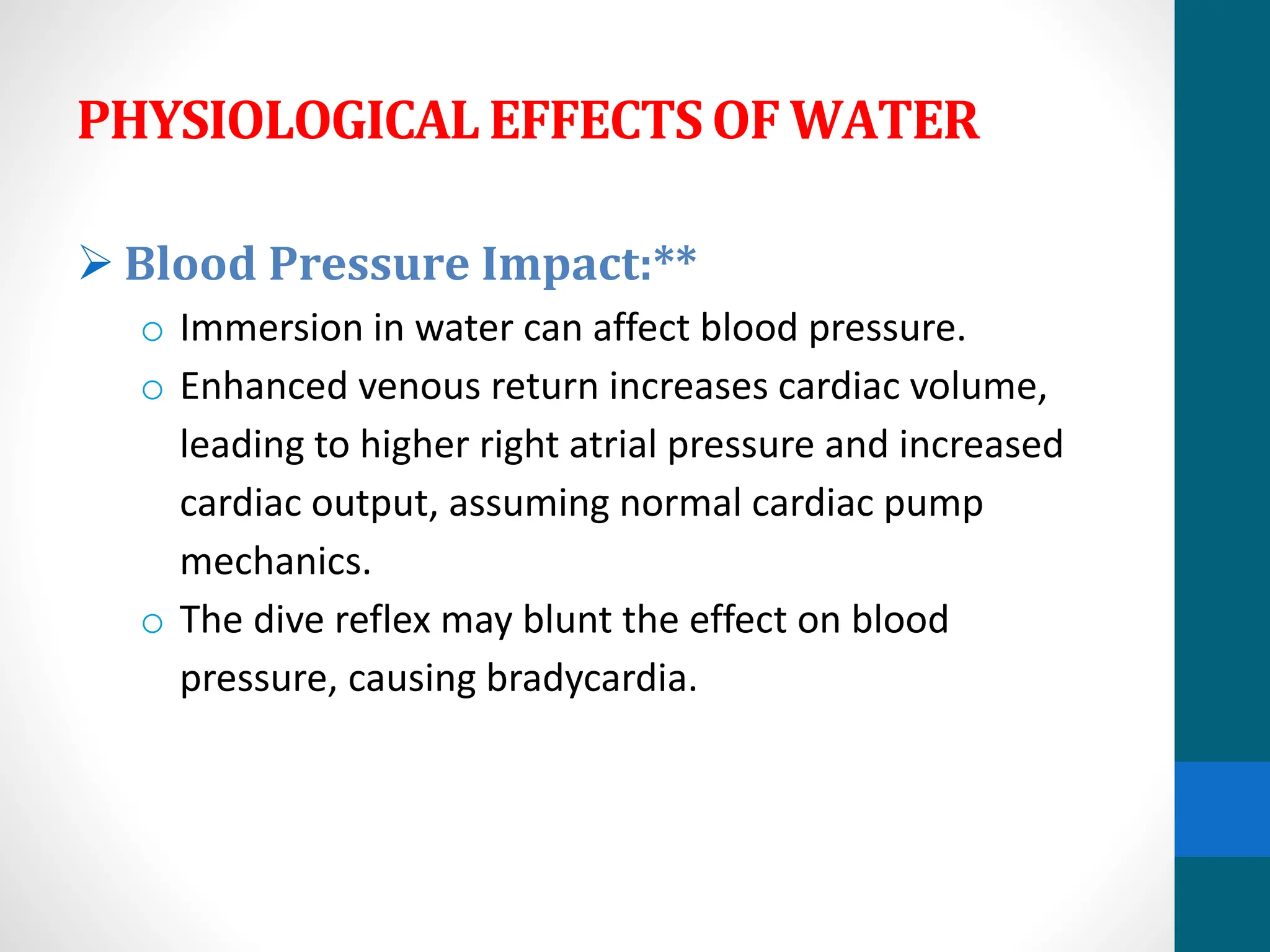 Hydrotherapy: physiological effects Lecture 1.pptx