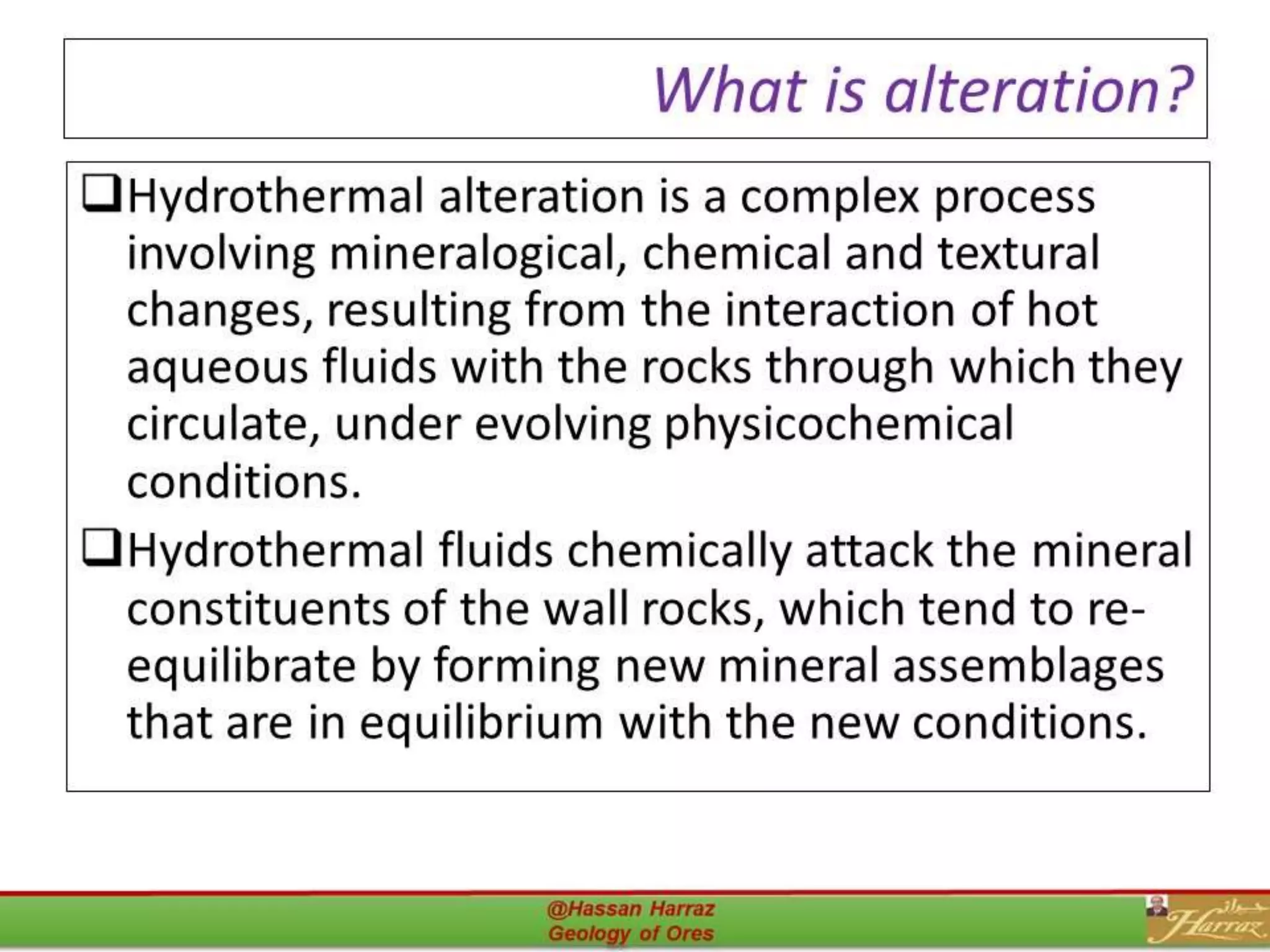 Hydrothermal alterations | PDF | Geology | Science