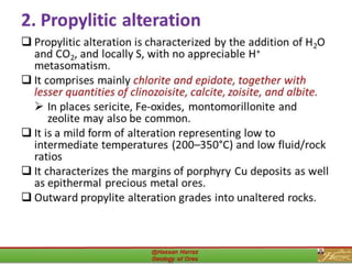 Hydrothermal alterations | PDF