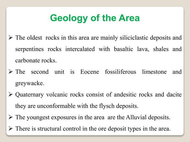 Hydrothermal alteration zones | PPTX | Geography | Science