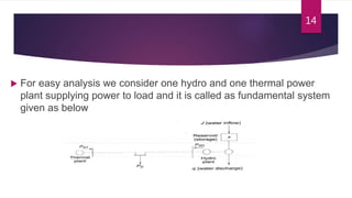 Hydrothermal scheduling | PPTX