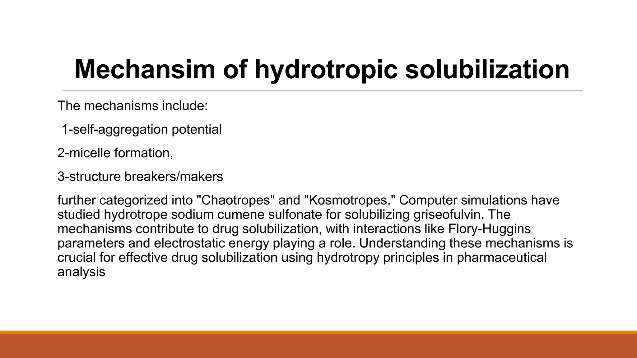 Hydrotropic Solubilization in Pharmaceutical.pptx