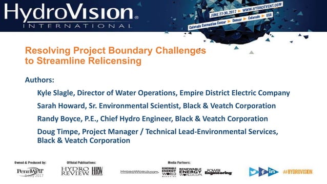 Resolving Project Boundary Challenges to Streamline FERC Hydropower Dam ...