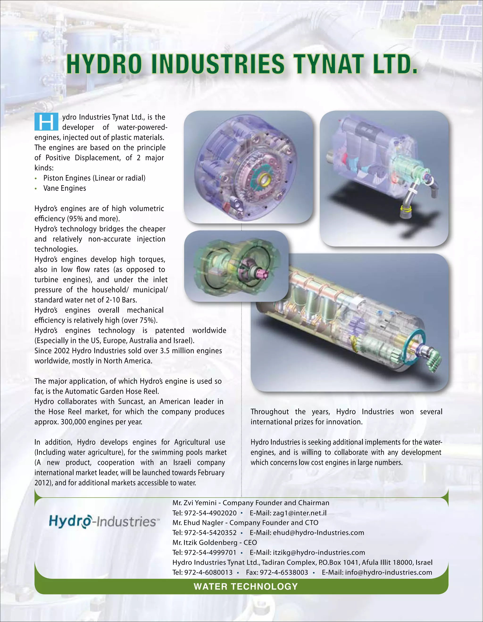 Hydro watertech company profile | PDF