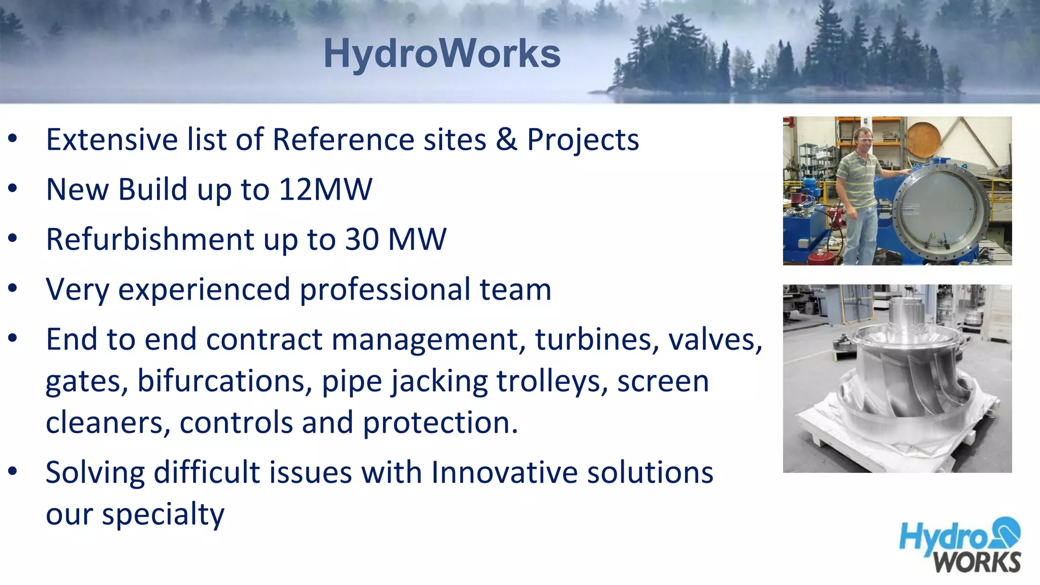 Hydroworks innovation | PDF