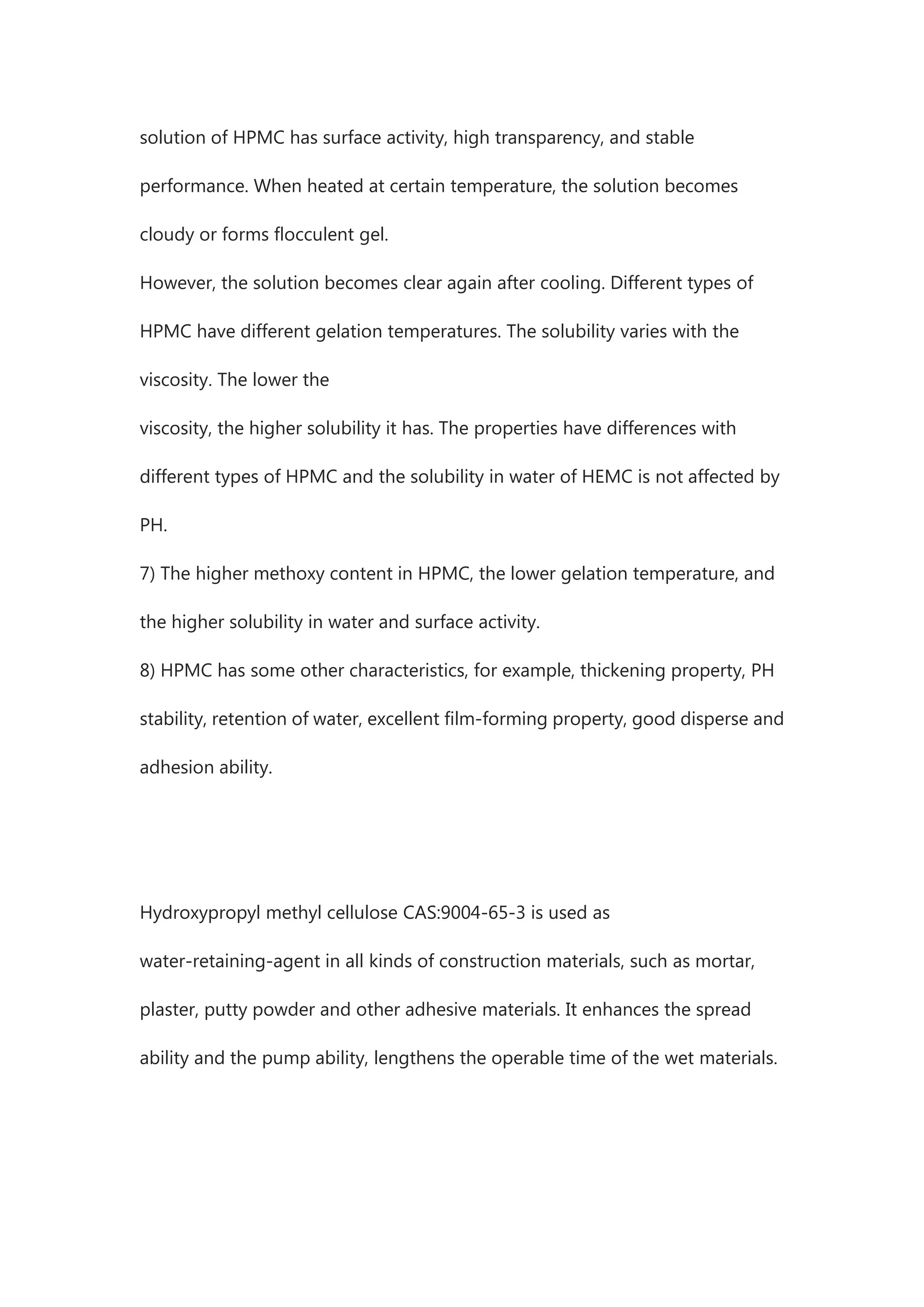 Hydroxypropyl methylcellulose | PDF