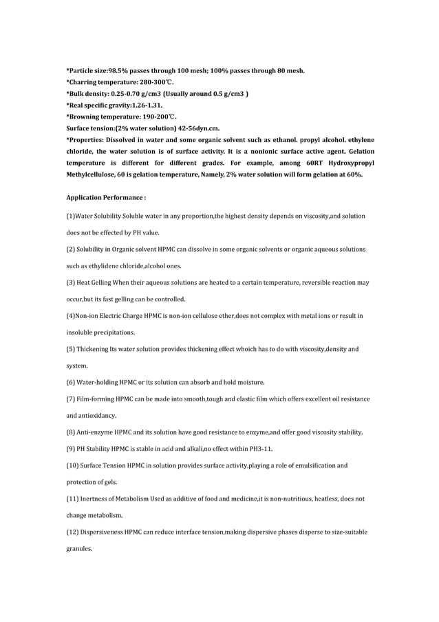 Hydroxypropyl methyl cellulose-hpmc-msds | PDF