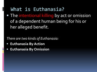 Euthanasia | PPTX