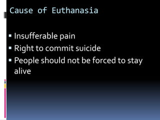 Euthanasia | PPTX
