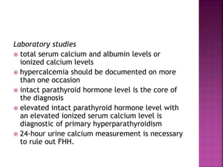Hyerparathyroidism | PPTX