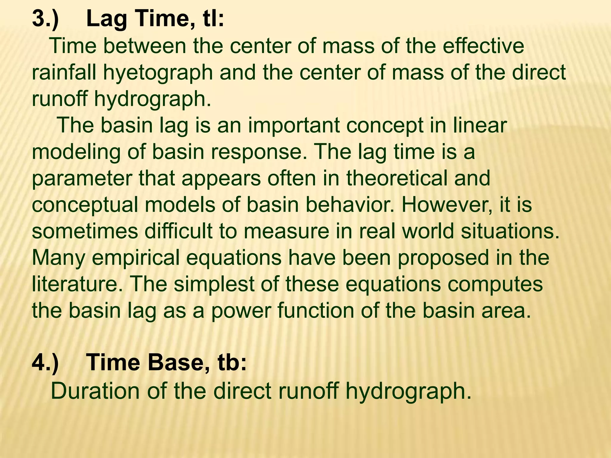 Hyetograph and hydrograph analysis | PPTX