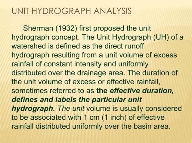 Hyetograph and hydrograph analysis | PPTX | Geography | Science