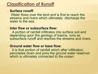 Hyetograph and hydrograph analysis | PPTX