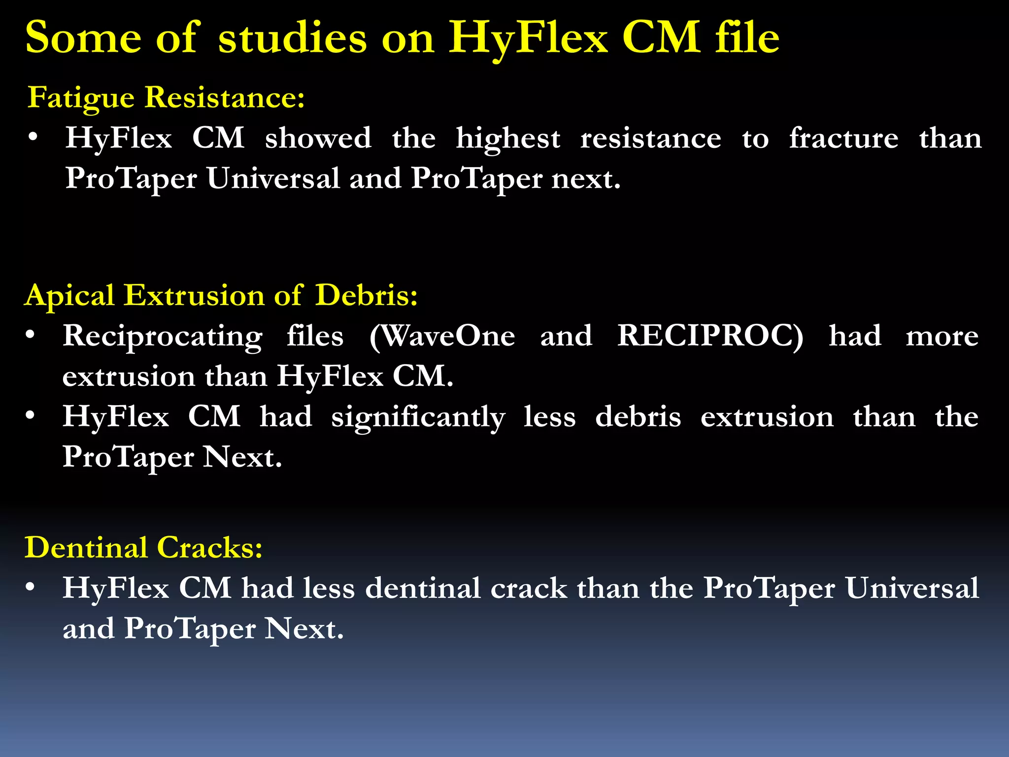 HyFlex CM File | PDF