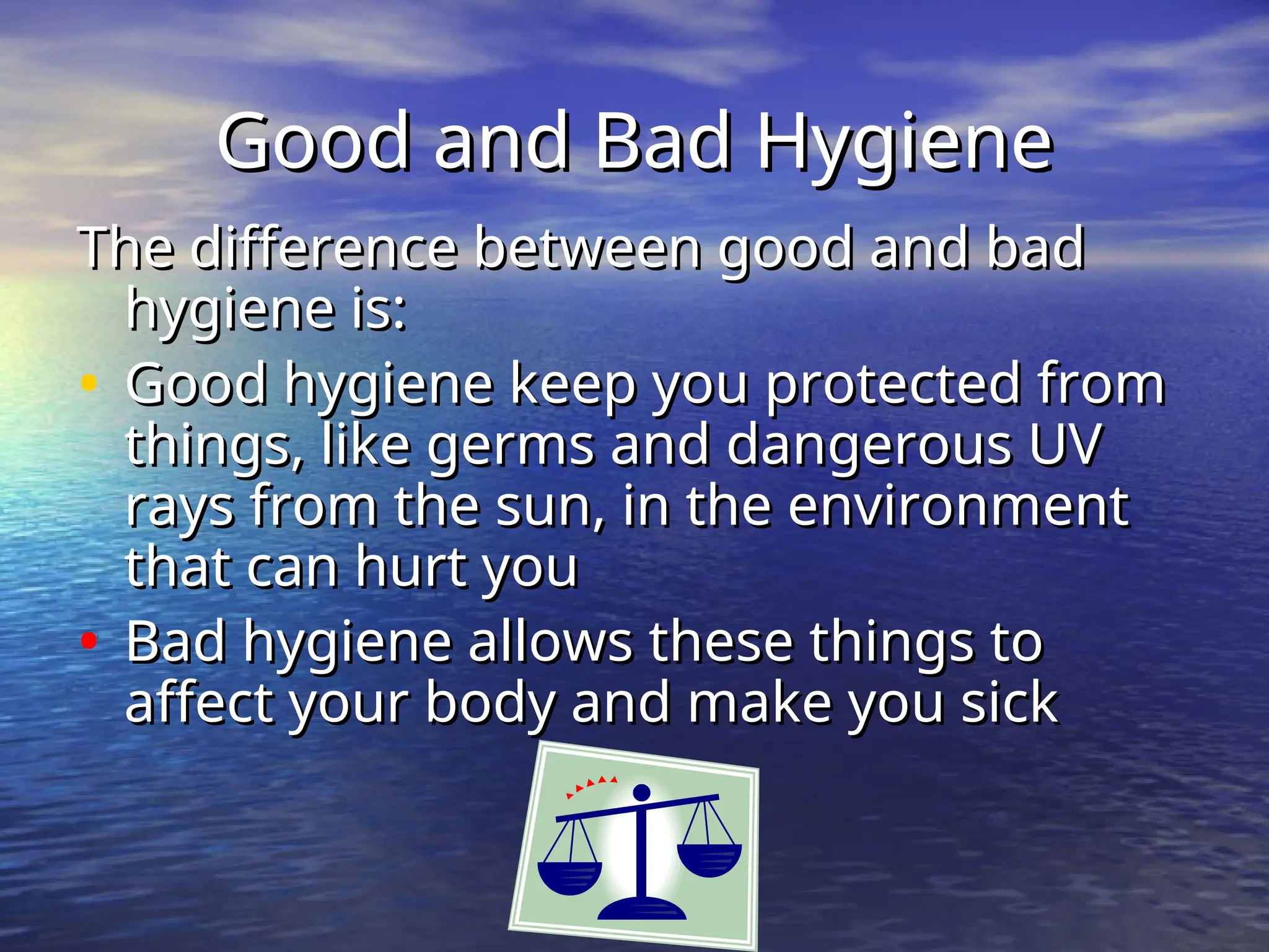 hygiene orientation for junior high school | PPT