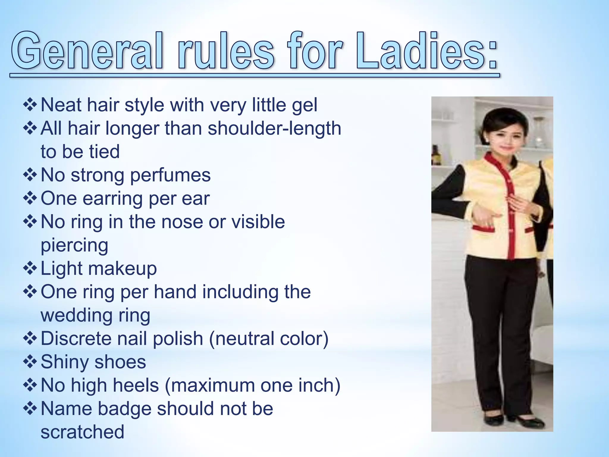 Hygiene and grooming standards | PPTX