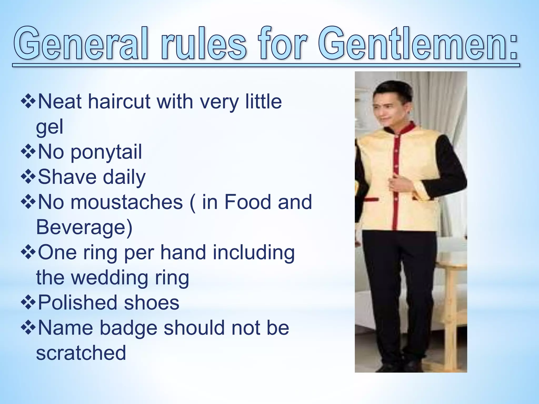 Hygiene and grooming standards | PPTX