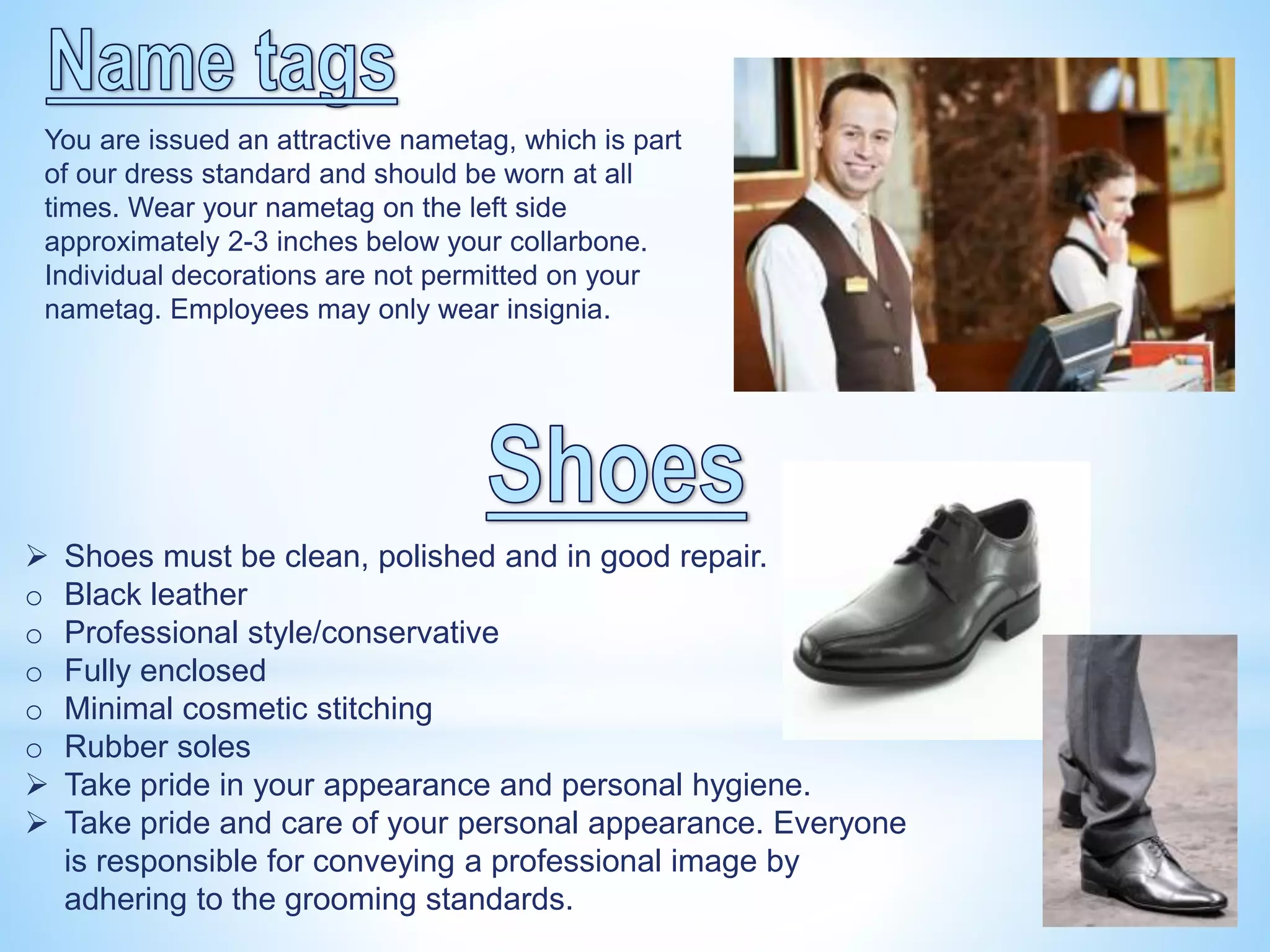 Hygiene and grooming standards | PPTX