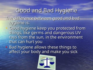 Personal Hygiene at the Workplace safety management | PPT