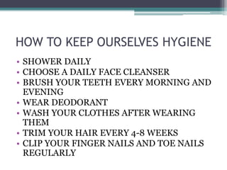 Hygiene | PPTX