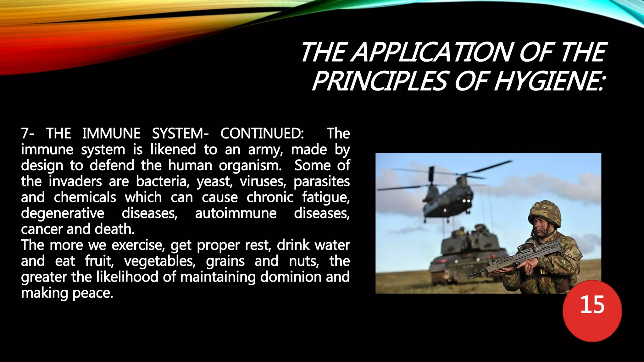Principles of Hygiene 3 | PPTX