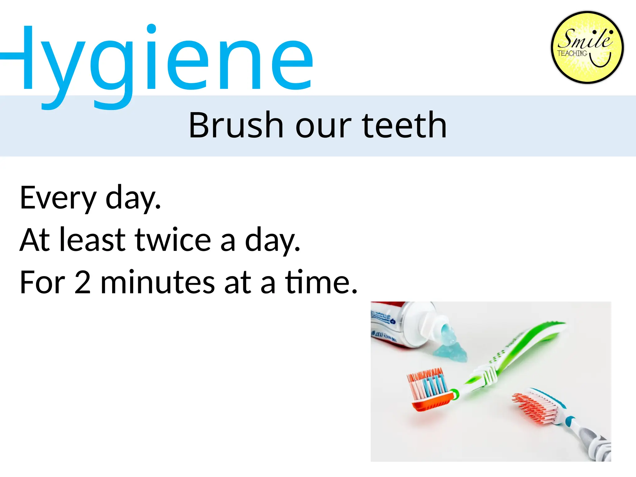 Personal Hygiene for Kids a power point lesson for kids to understand ...