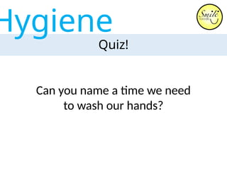Personal Hygiene for Kids a power point lesson for kids to understand ...