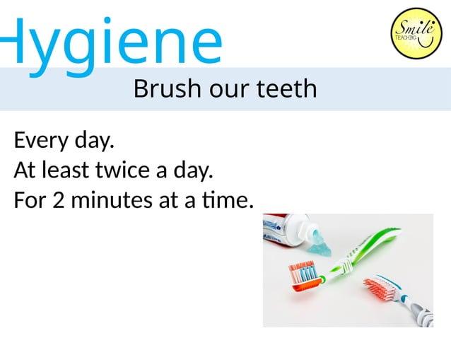 Personal Hygiene for Kids a power point lesson for kids to understand ...