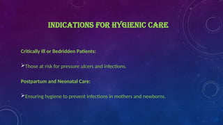 FUNDAMENTALS OF NURSING PERSONAL HYGIENE | PPT