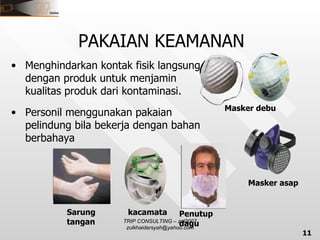 Hygiene Personil : salah satu modul GMP | PPT
