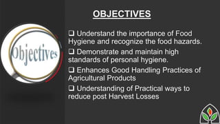 Importance of Hygiene and food safety in Fruits and Vegetable ...