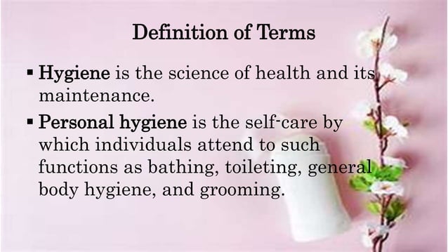 hygiene care used in the field of Caregiving | PPTX | Shaving ...