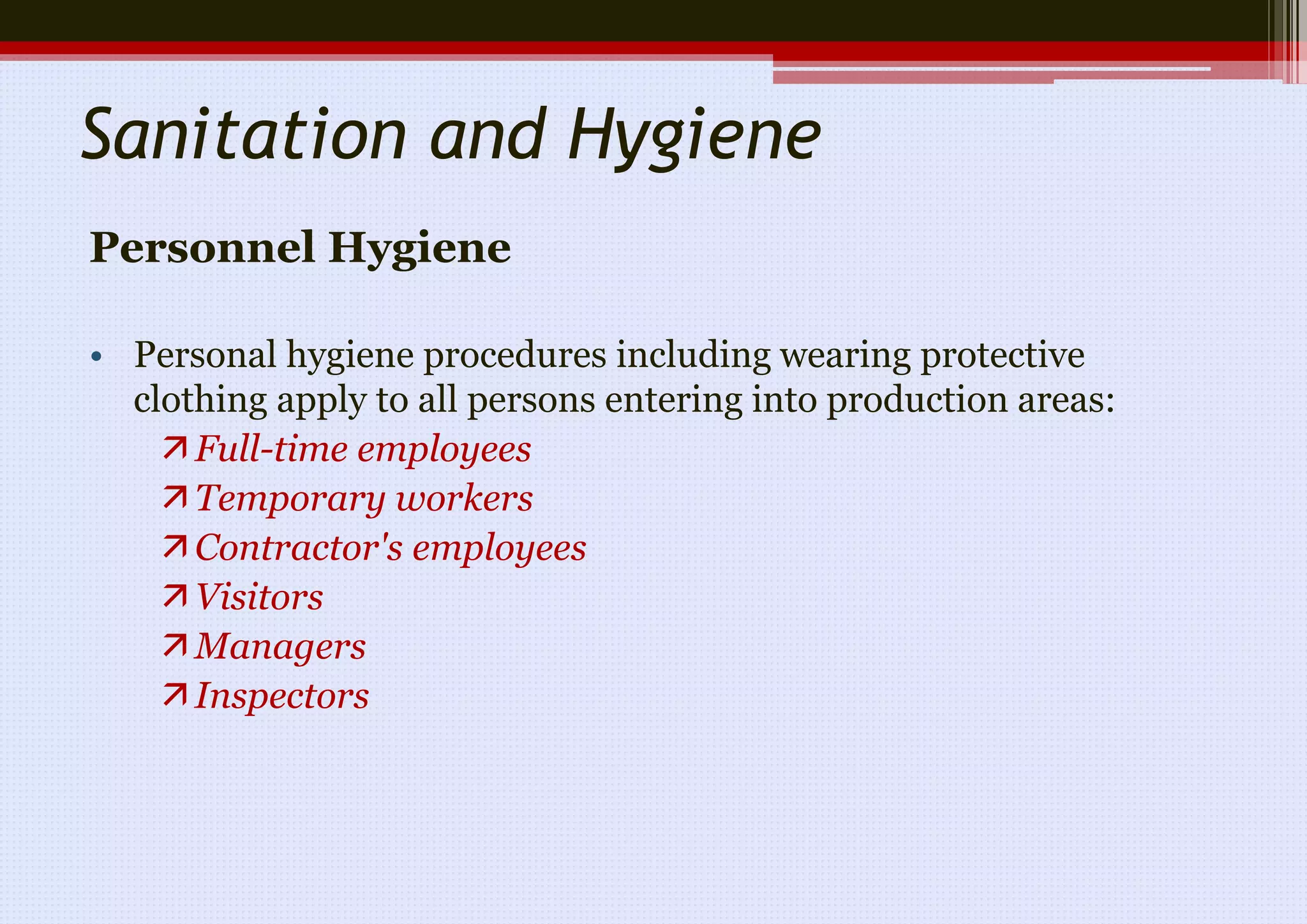 Hygiene & GMP Awareness Session | PPTX