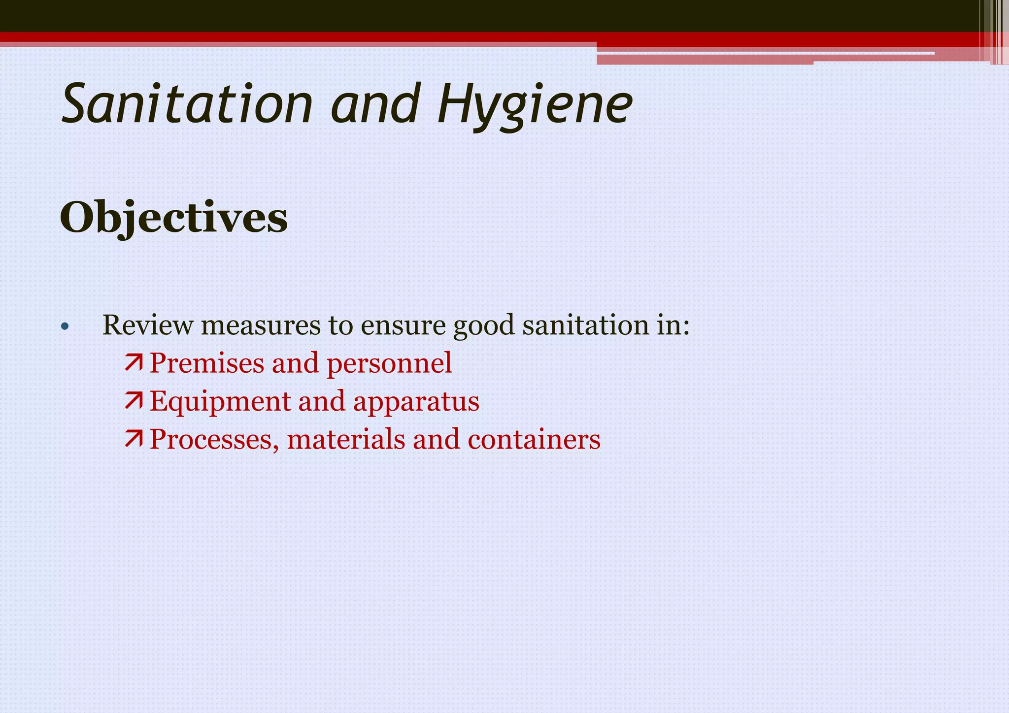 Hygiene & GMP Awareness Session | PPTX
