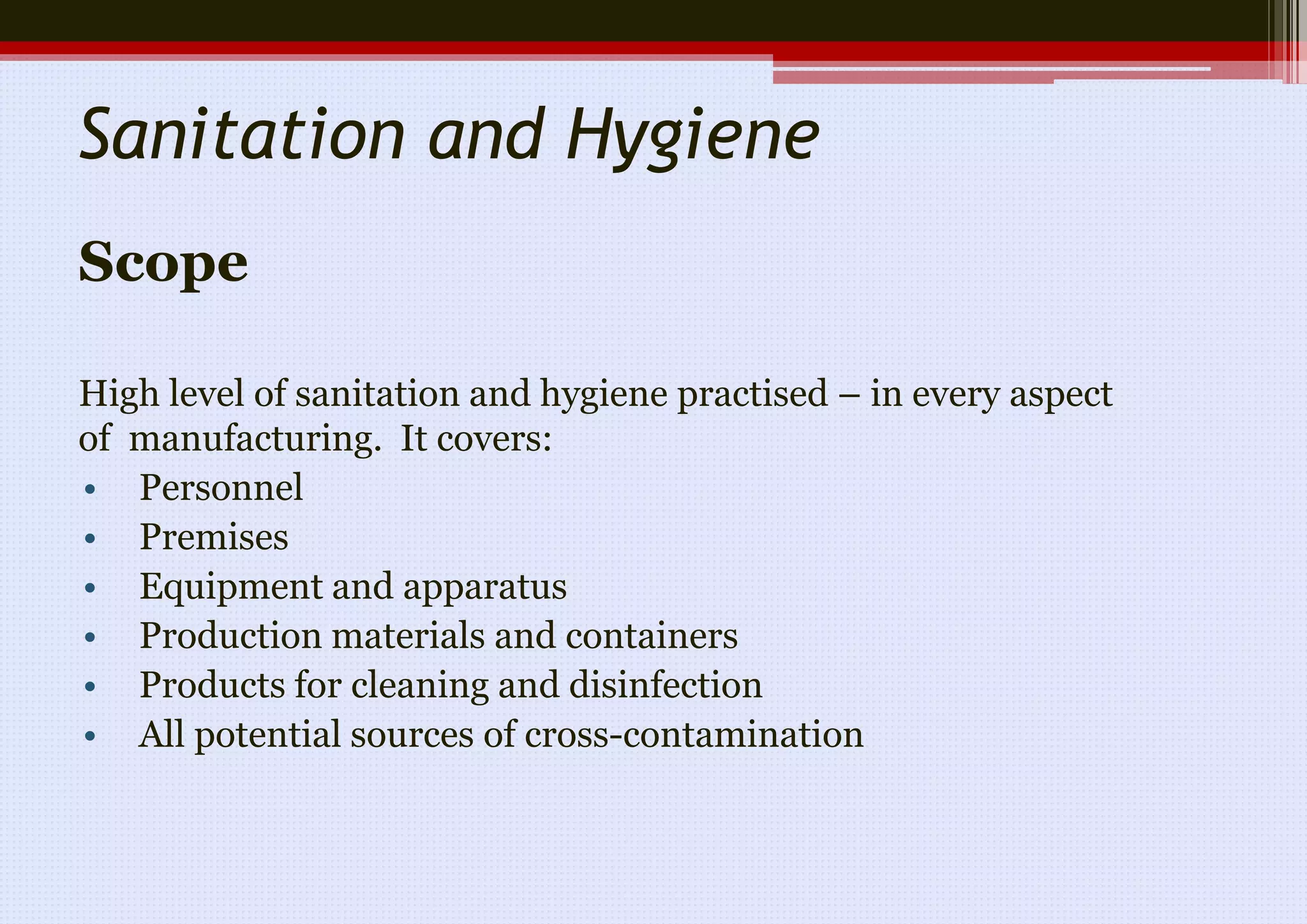 Hygiene & GMP Awareness Session | PPTX