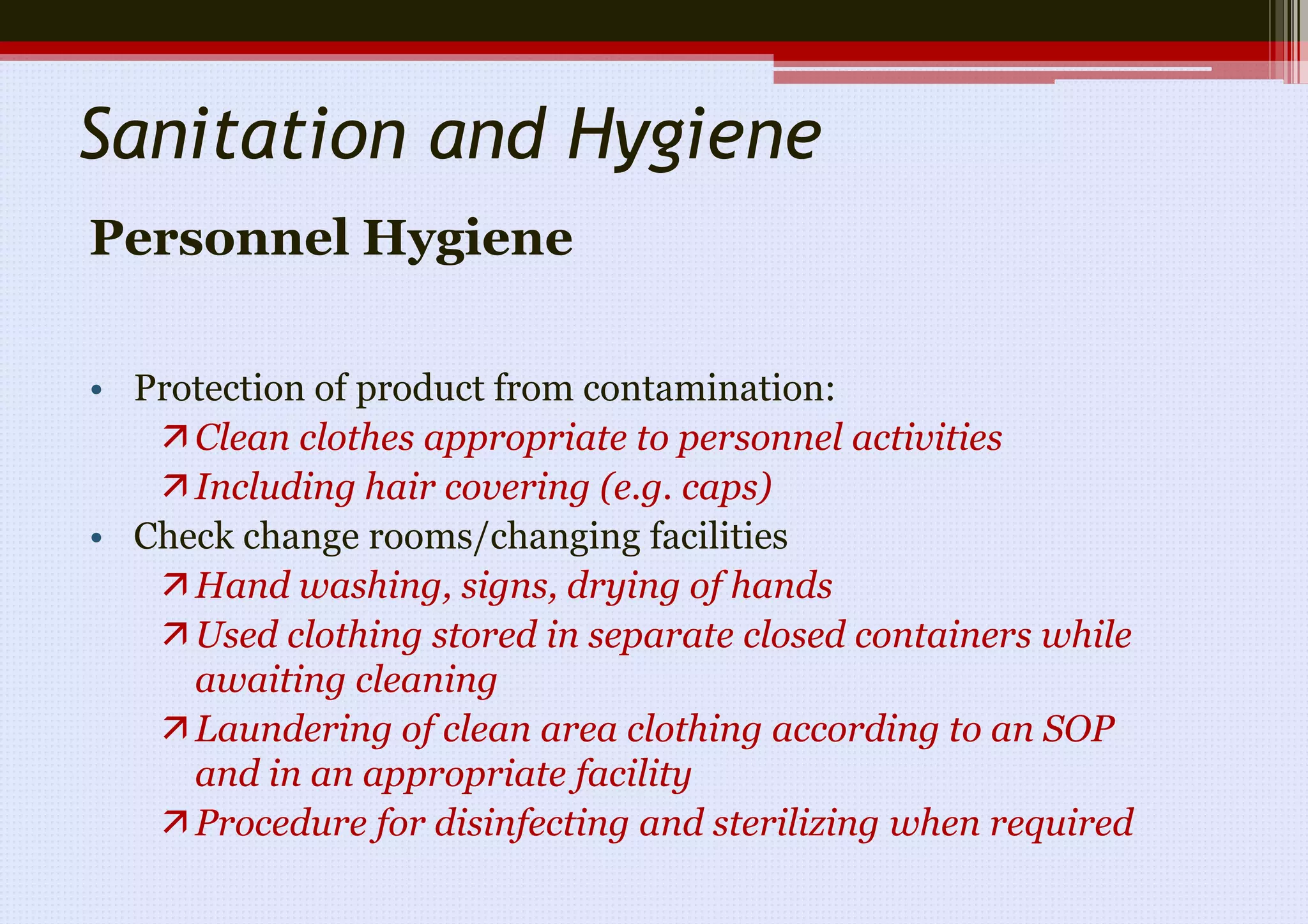 Hygiene & GMP Awareness Session | PPTX
