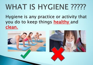 Hygiene in sports | PPTX