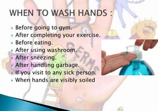 Hygiene in sports | PPTX