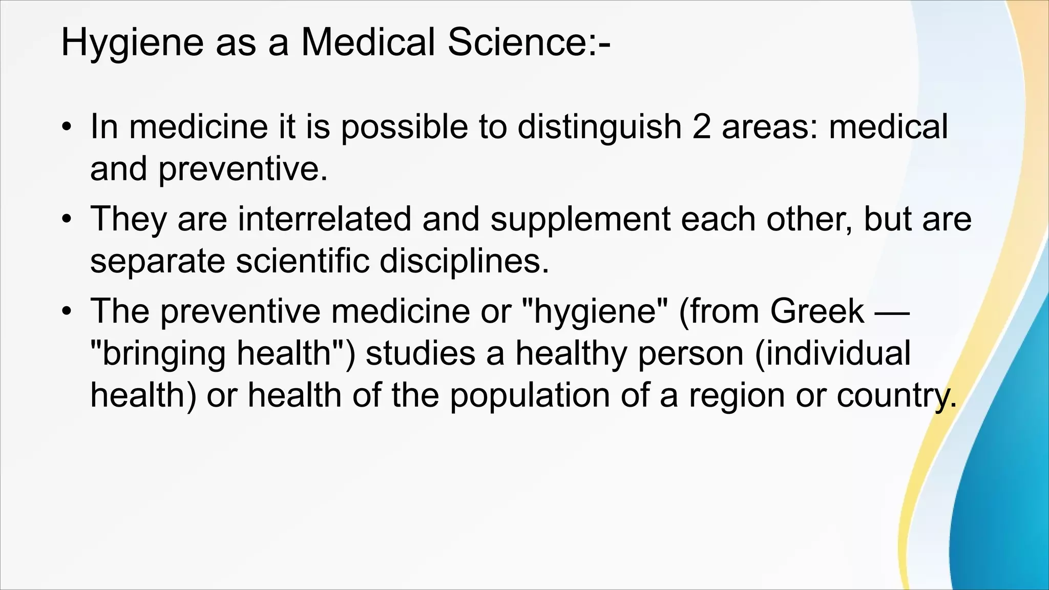 Hygiene AND ECOLOGY | PDF