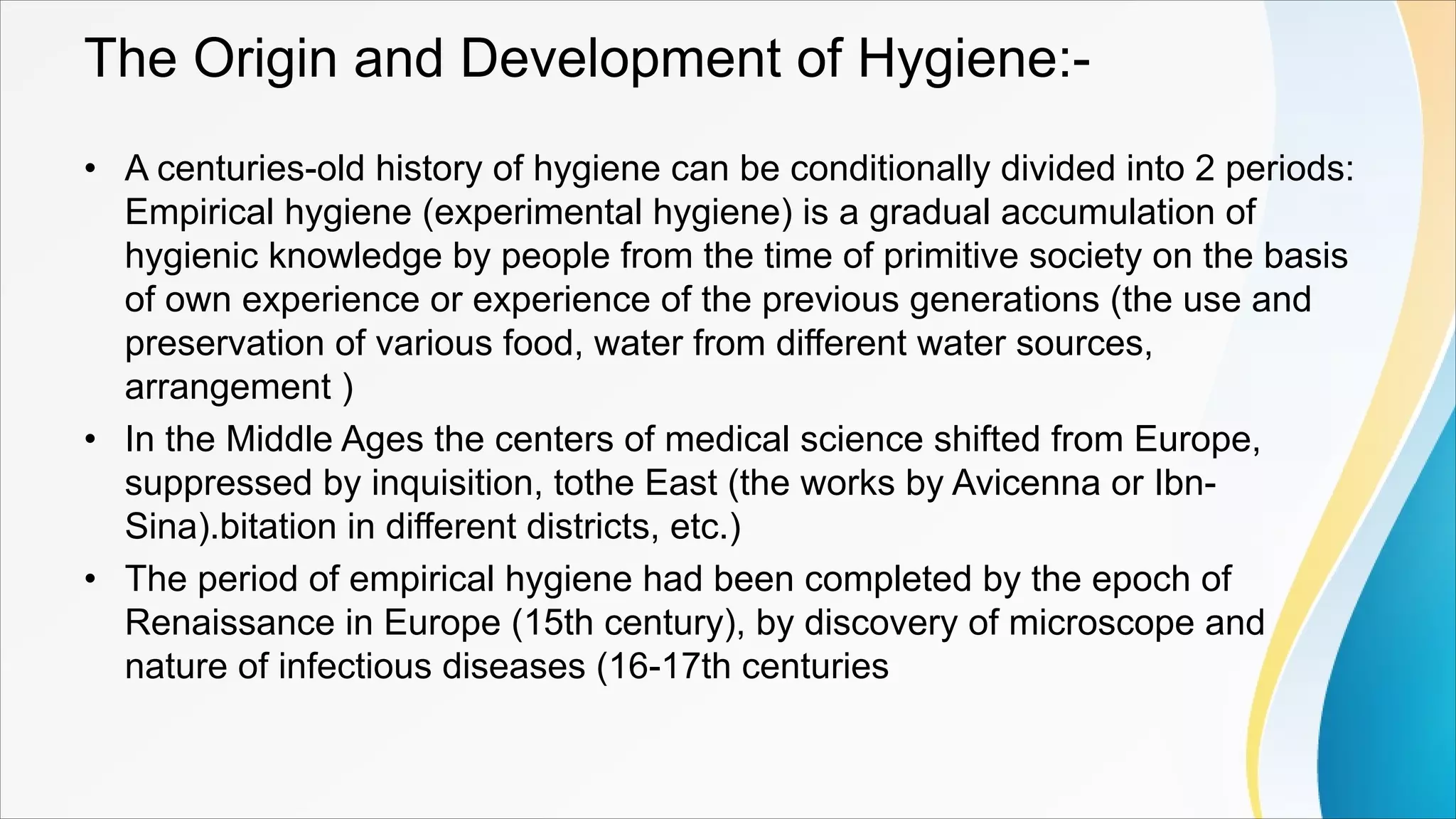 Hygiene AND ECOLOGY | PDF