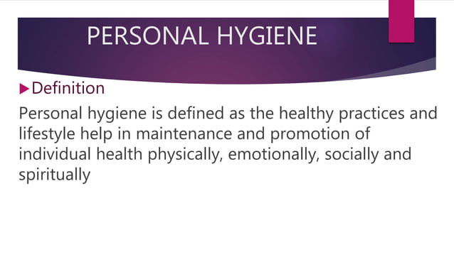 HYGINE | PPT