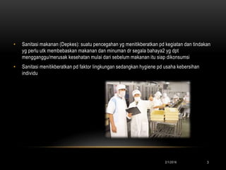 Hygiene Sanitasi Makanan | PPTX